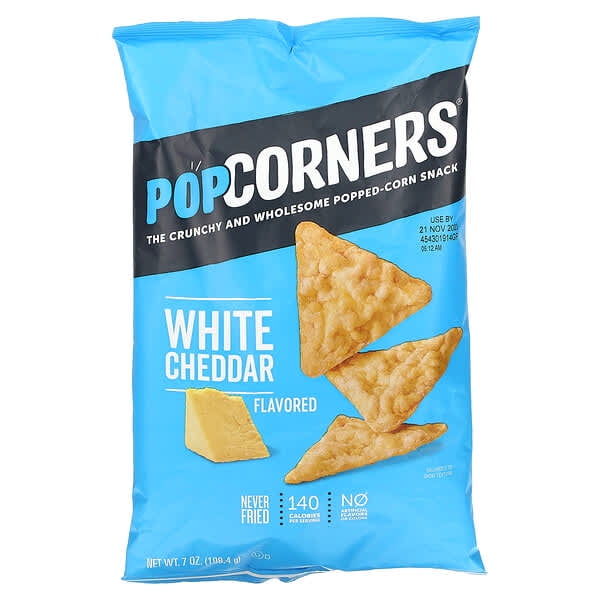 PopCorners, Chips, White Cheddar, 7 oz Pack of 3 - Walmart.com