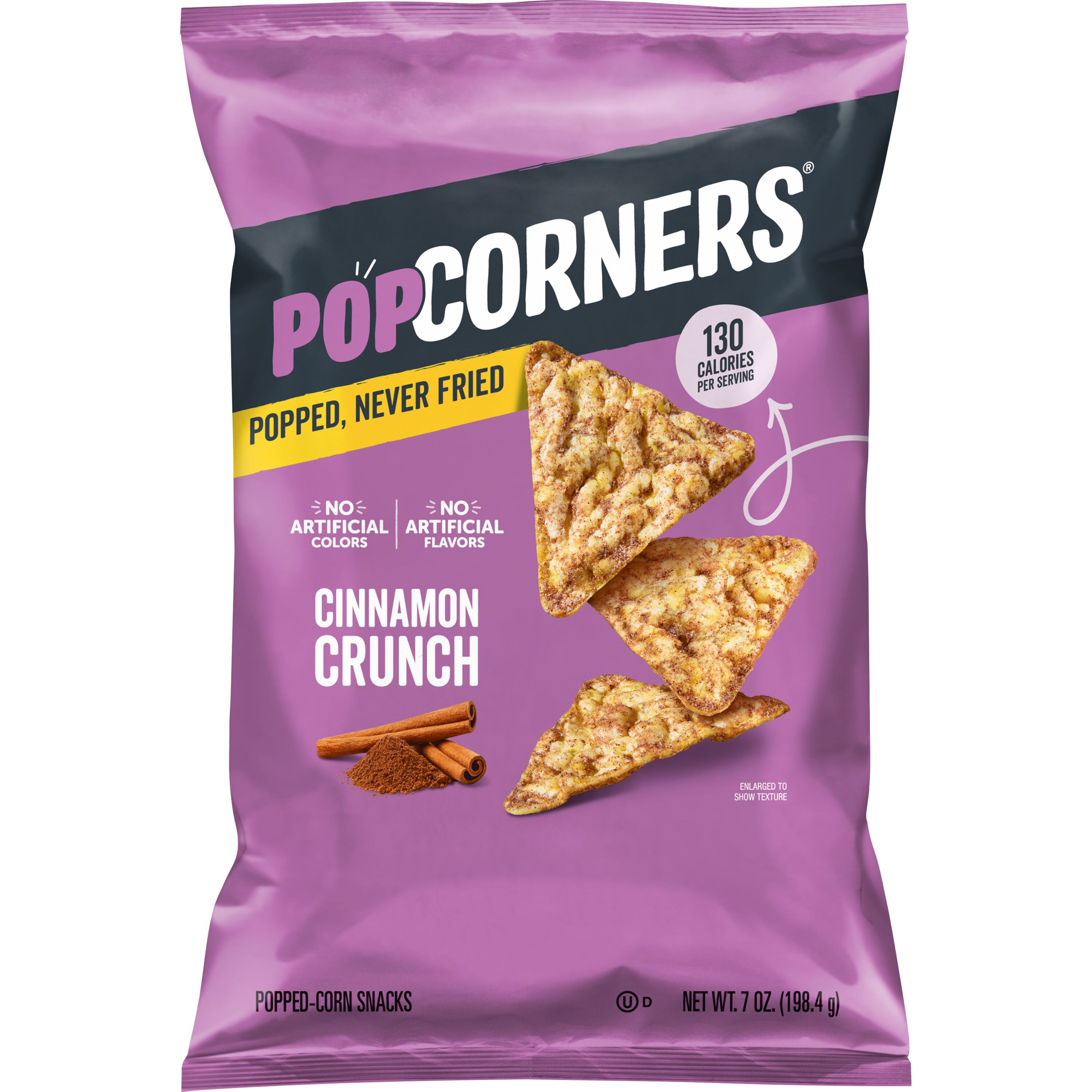 PopCorners Cinnamon Crunch Snack 7 oz Bag - Delicious and Crunchy ...