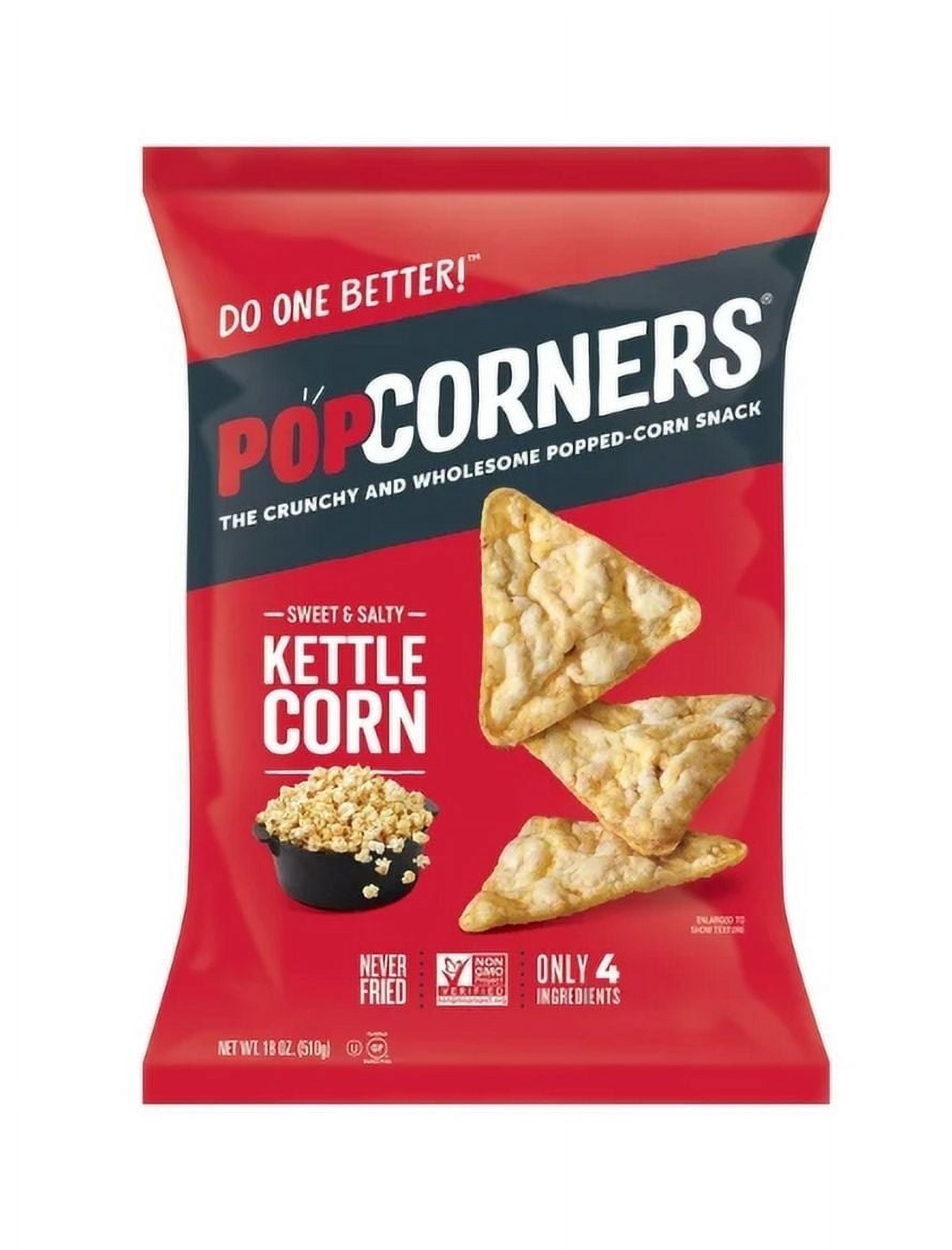 PopCorners Kettle Corn Popped Corn Chips, Sweet & Salty, Gluten-Free ...
