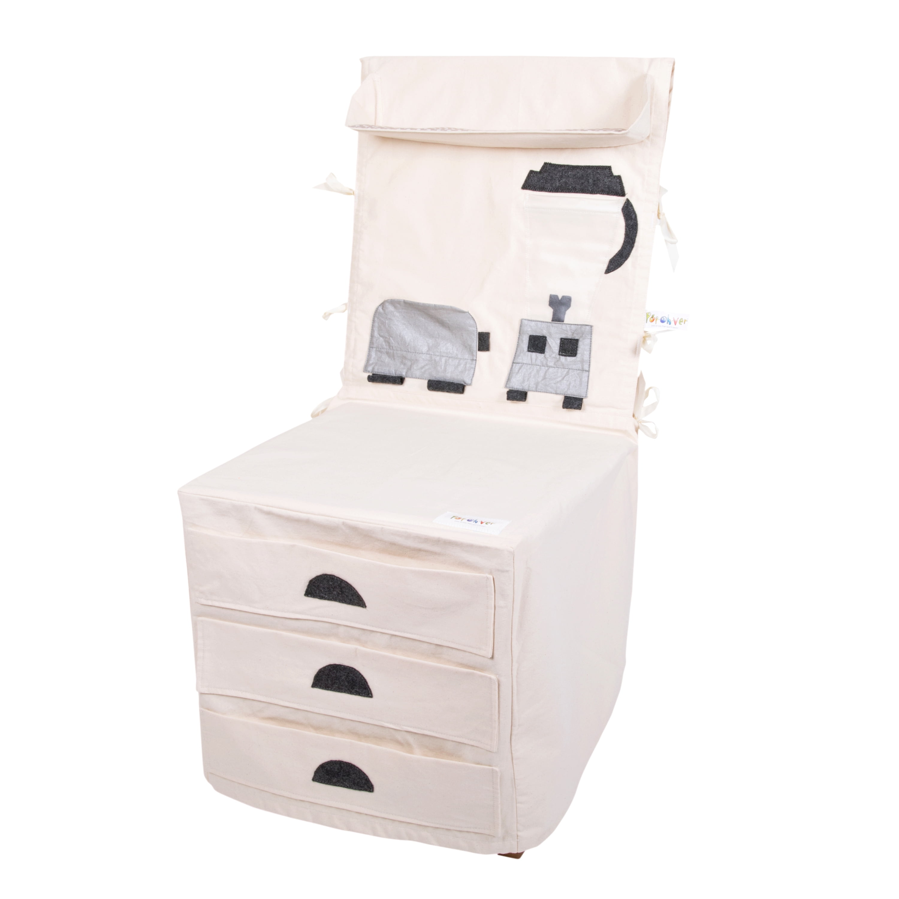 PopOhVer Pretend Play Kitchen Counter Play Set - Innovative Canvas ...