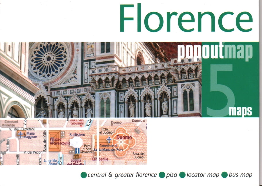 Popout Maps Florence Popout Map, (Paperback) - Walmart.com
