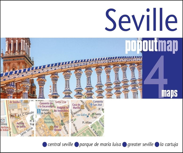 PopOut Maps: Seville PopOut Map (Sheet map, folded) - Walmart.com