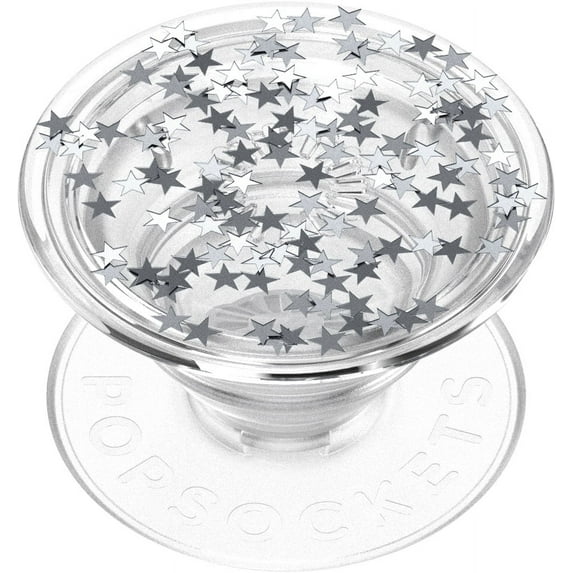 PopSockets Glitter Star Fire Premium Phone Grip, Swappable PopGrip for ...