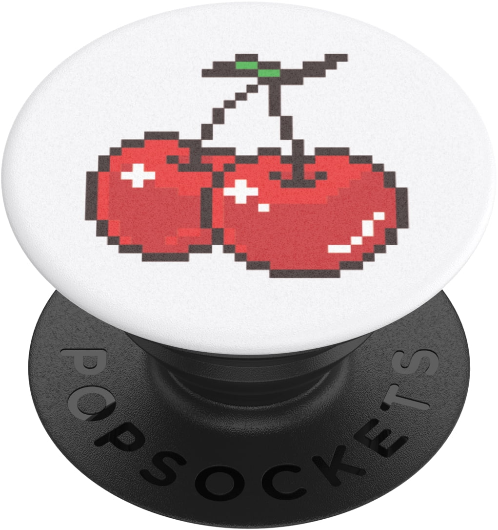 PopSockets Grip with Swappable Top for Cell Phones, PopGrip 8 bit ...