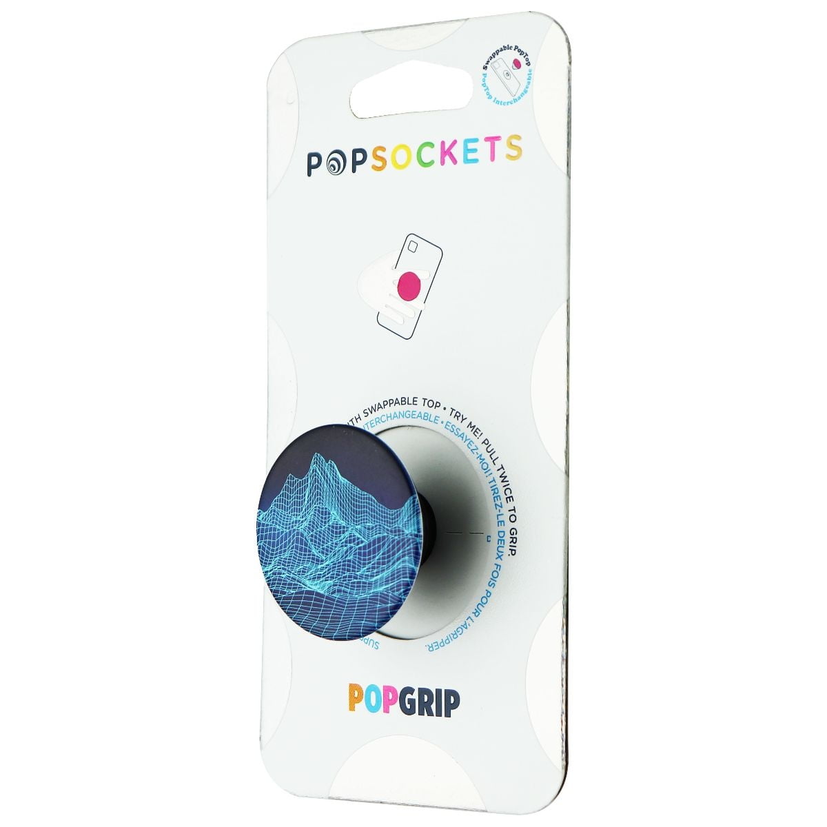 PopSockets Grip with Swappable Top for Cell Phones, PopGrip Digital ...