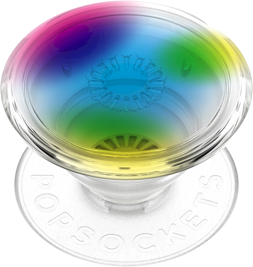 PopSockets Grip with Swappable Top for Cell Phones, PopGrip Translucent ...