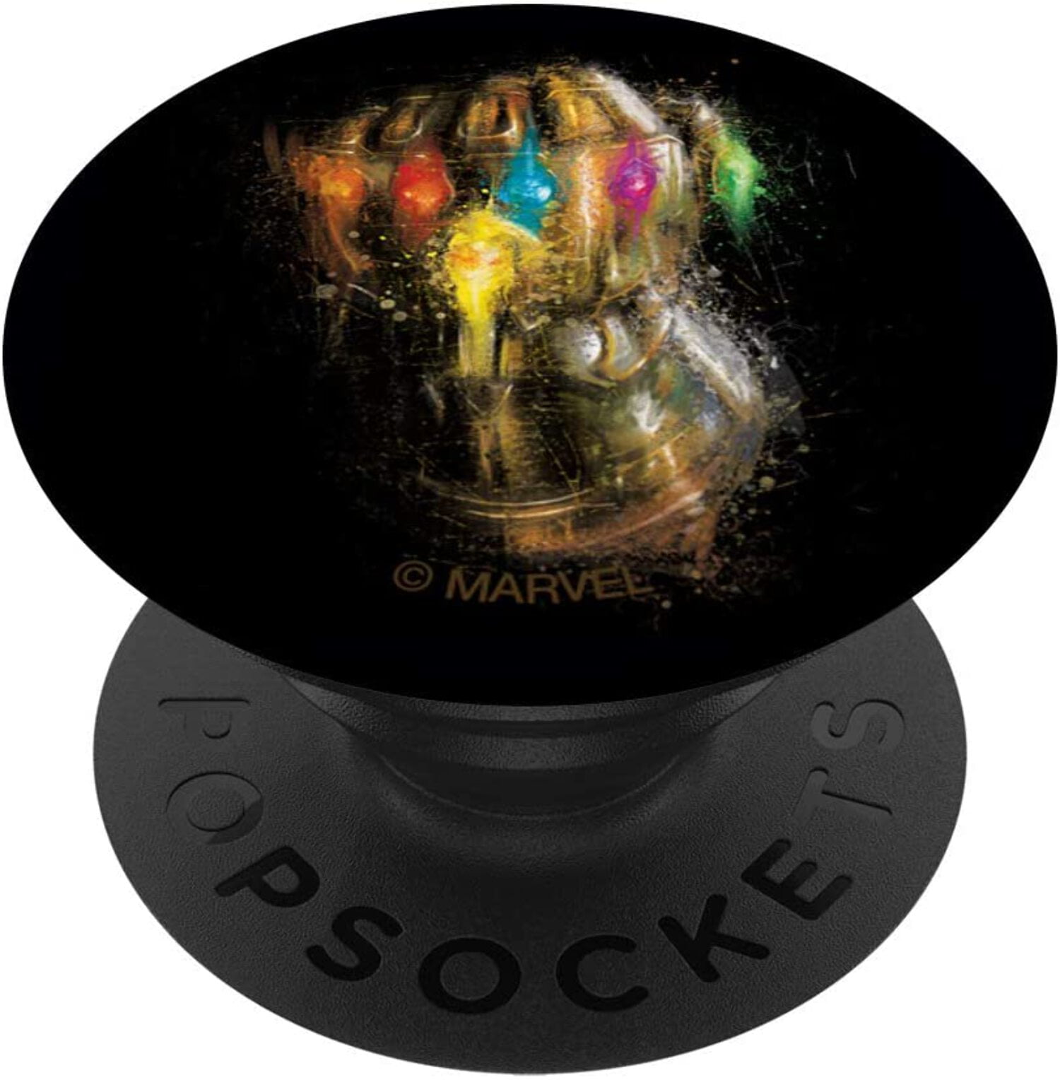 PopSockets Marvel PopGrip. Marvel Thanos Infinity Gauntlet in Glossy ...