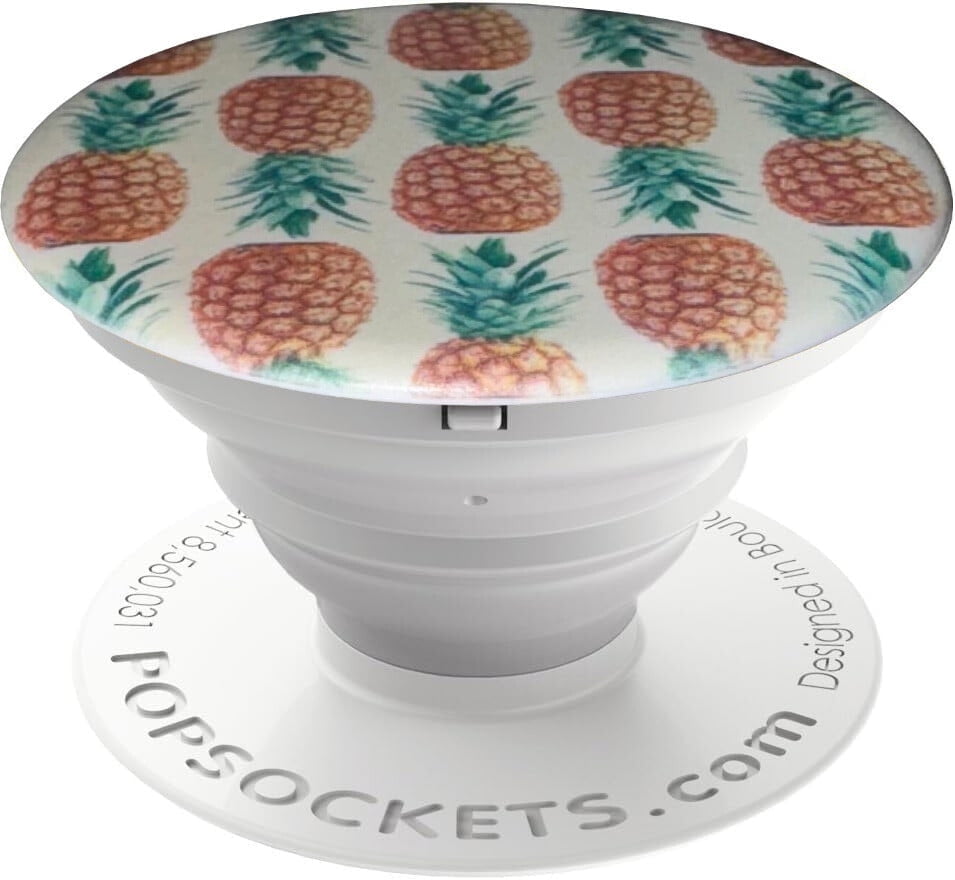 PopSockets Pineapple Pattern Collapsable Grip and Stand for Phones and ...