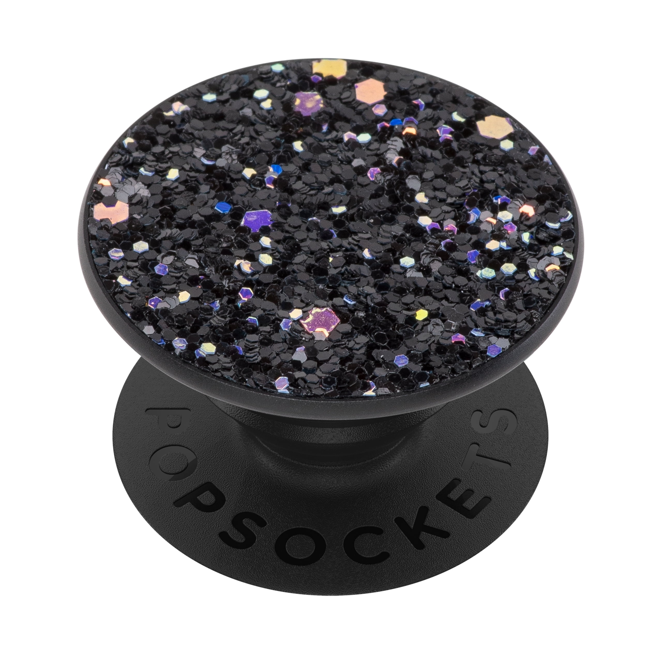 PopSockets Premium Grip with Swappable Top for Cell Phones, PopGrip Sparkle Black - Walmart.com