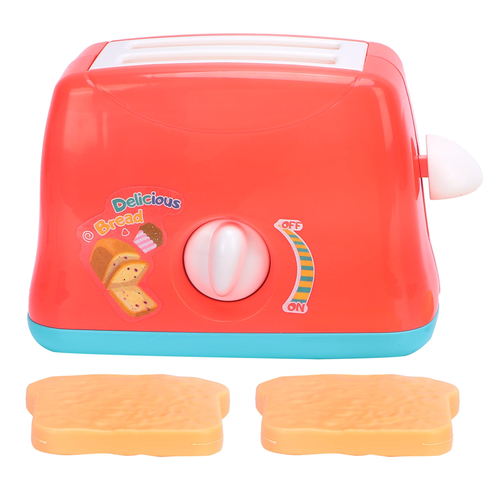 PopUp Toaster Play Toy Kitchen Bread Maker Model Toy Pretend Food ...