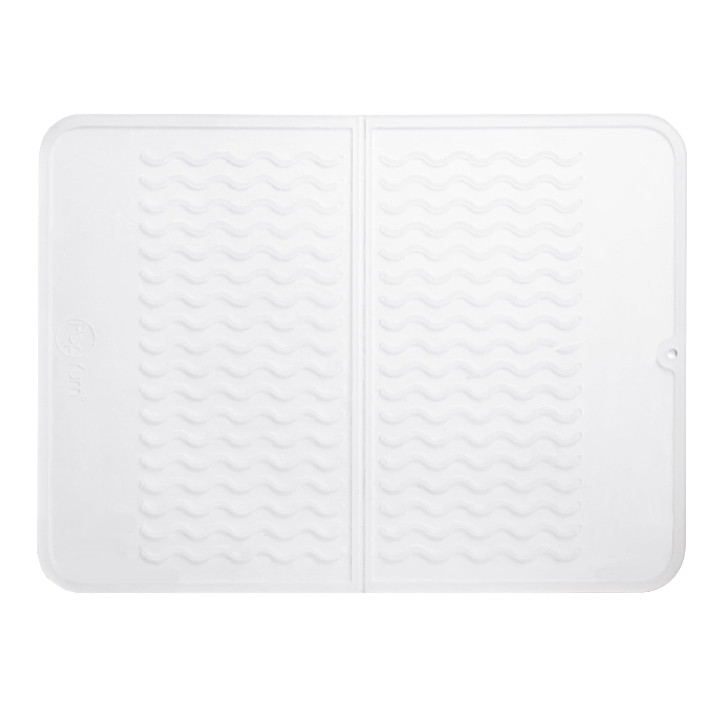 PopYum Silicone Drying Mat for Kitchen Counter (12x16 in, 30x40 cm ...