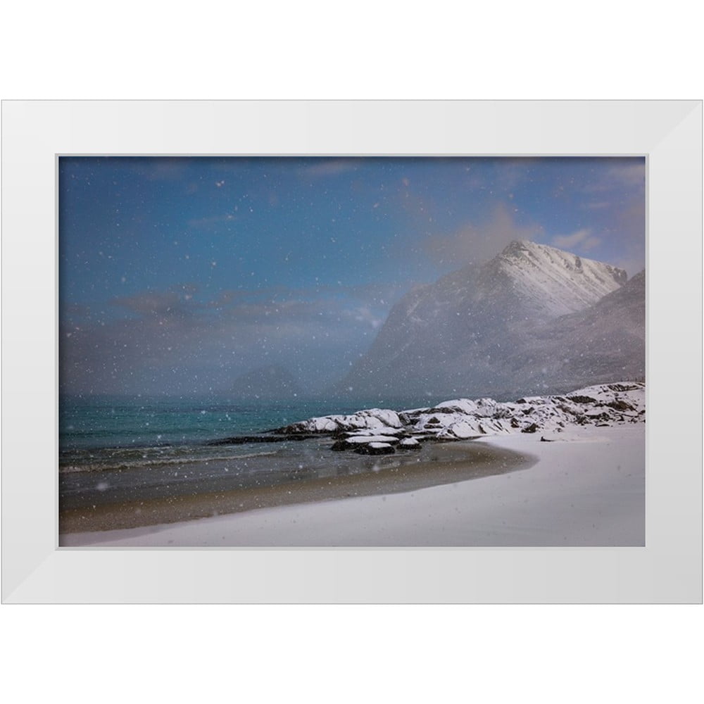 Popan, Adrian 14x11 White Modern Wood Framed Museum Art Print Titled ...