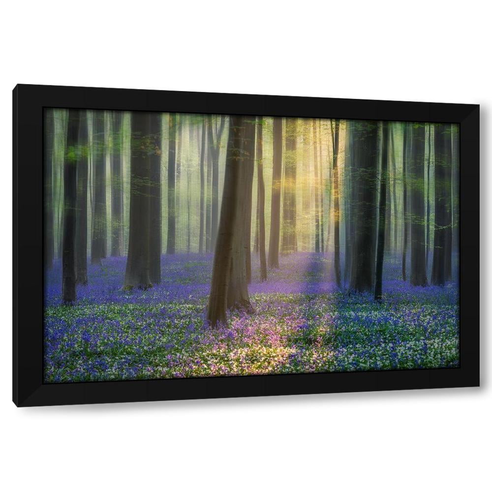 Adrian Popan 18x13 Black Modern Wood Framed Wall Art Titled ...