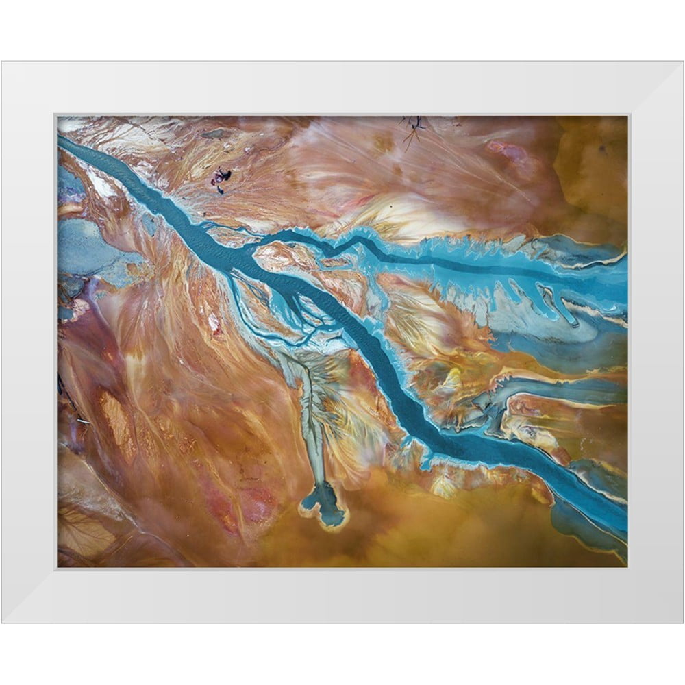 Popan, Adrian 18x15 White Modern Wood Framed Museum Art Print Titled ...