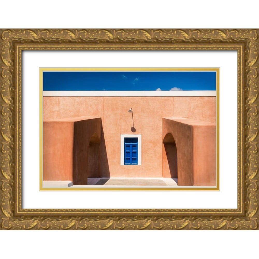 Popan, Adrian 24x17 Gold Ornate Wood Framed with Double Matting Museum ...