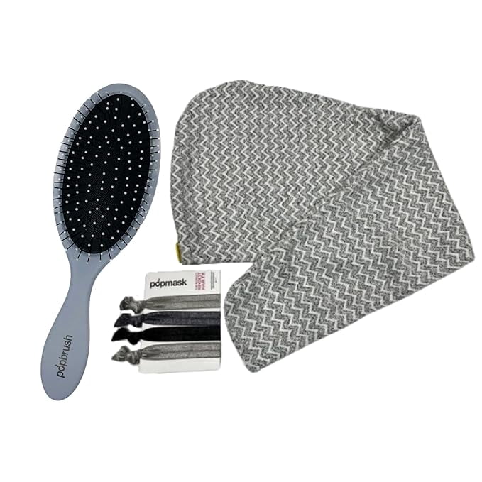 Popband 'Love Your Hair' Ultimate Hair Set with Detangling Hair Brush ...
