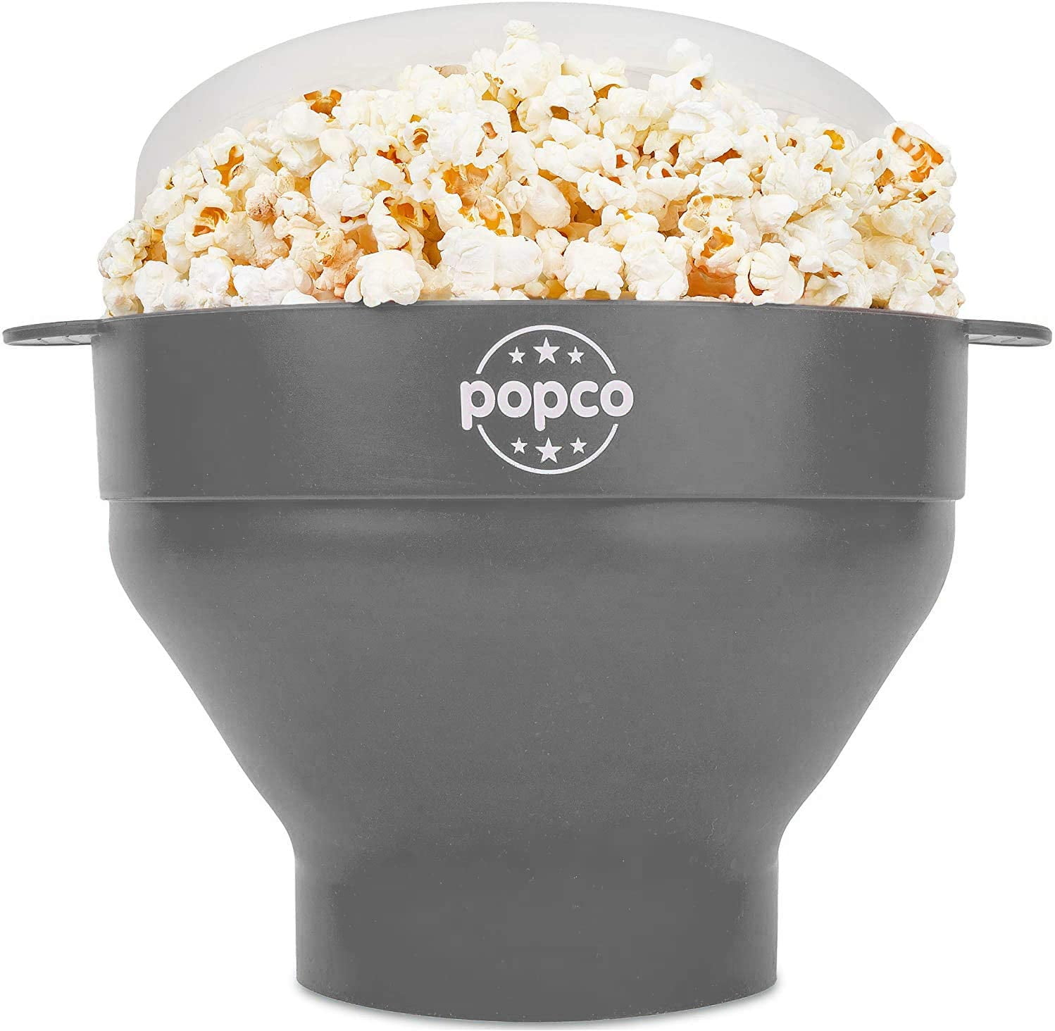 Popco Silicone Microwave Popcorn Popper with Handles, Silicone Popcorn ...