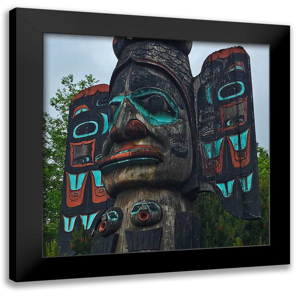 Popcorn 15x15 Black Modern Framed Museum Art Print Titled - Totem ...