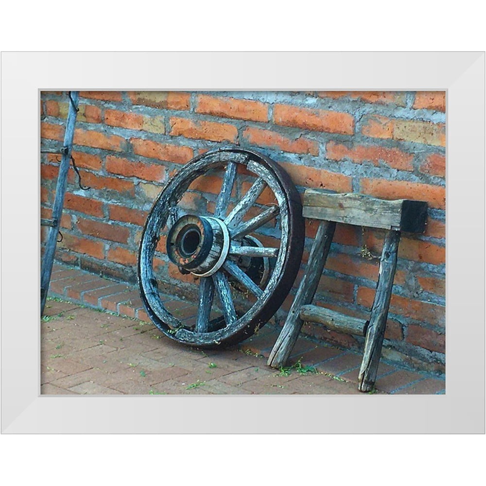 Popcorn 24x19 White Modern Wood Framed Museum Art Print Titled - Wagon ...