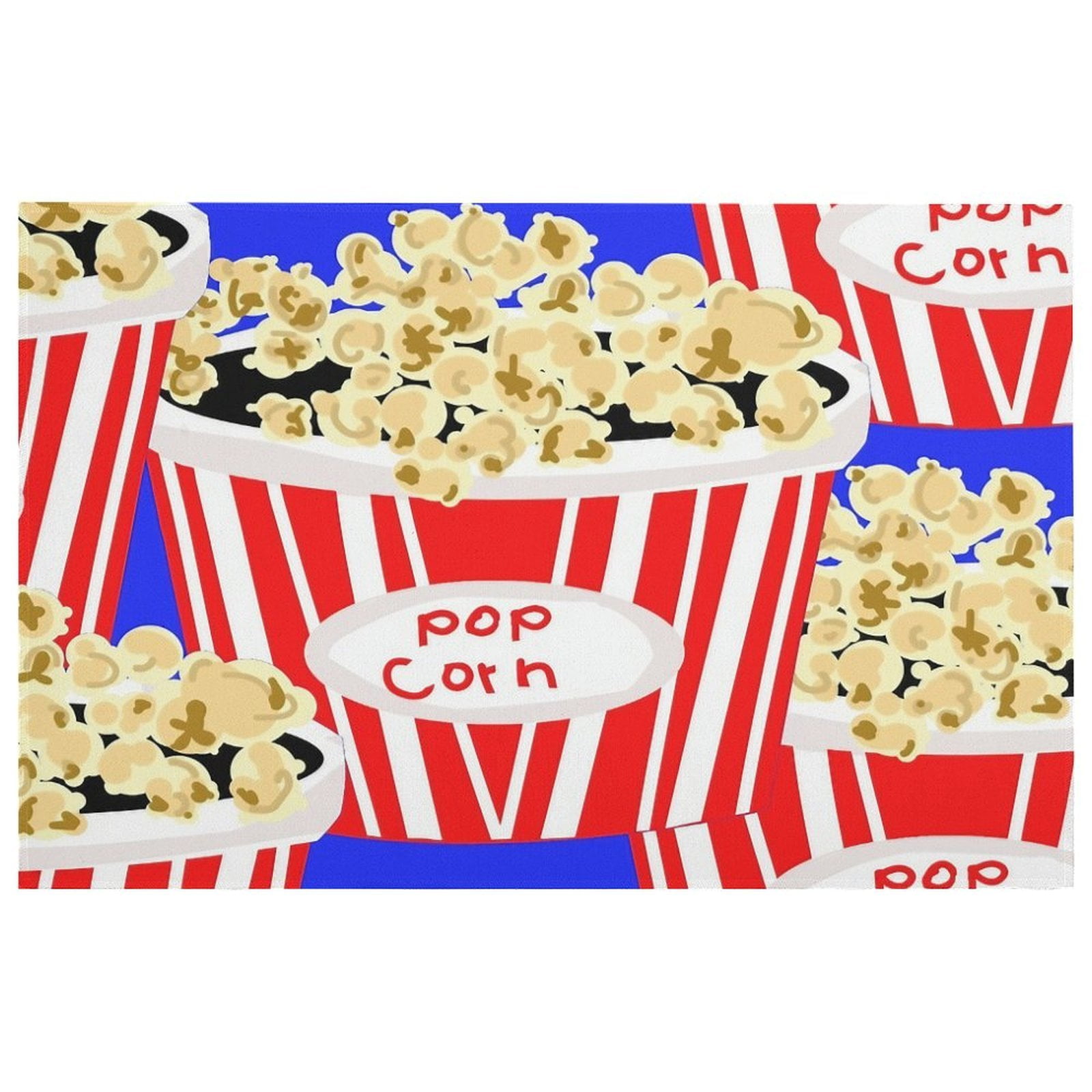 Popcorn Bucket Pattern Adult Home Decor Bedroom Living Room Crystal ...