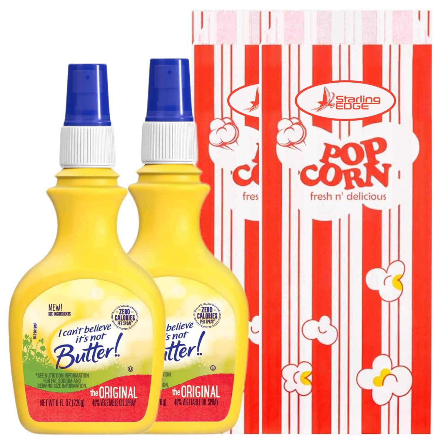 Popcorn Butter Spray Bundle with Two I Cant Believe Its Not Butter ...