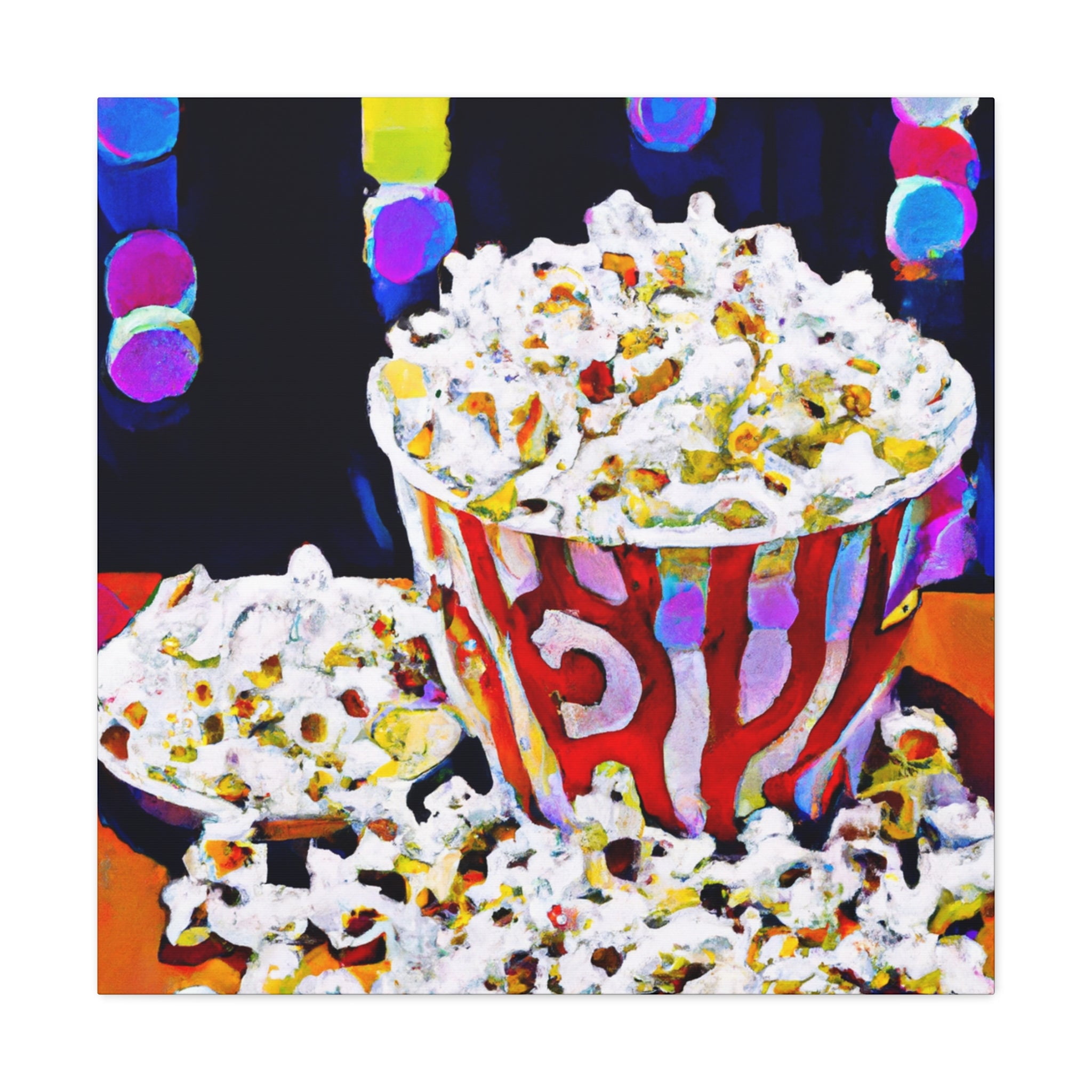 Popcorn Imaginarium. - Canvas - Walmart.com