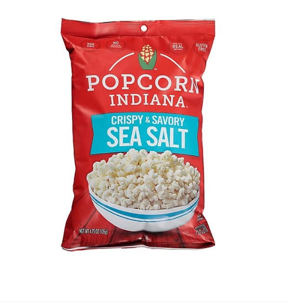 Popcorn Indiana Popcorn Sea Salt, 4.75 Oz - Pack Of 6 - Walmart.com