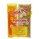 Gold Medal Mega Pop 8oz Popcorn Kit - 6 Portion Packs for 6oz Kettle ...