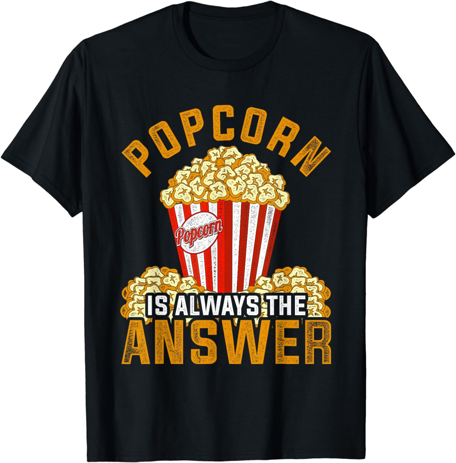 Popcorn Lover Funny Movies Snack T Popcorn T Shirt