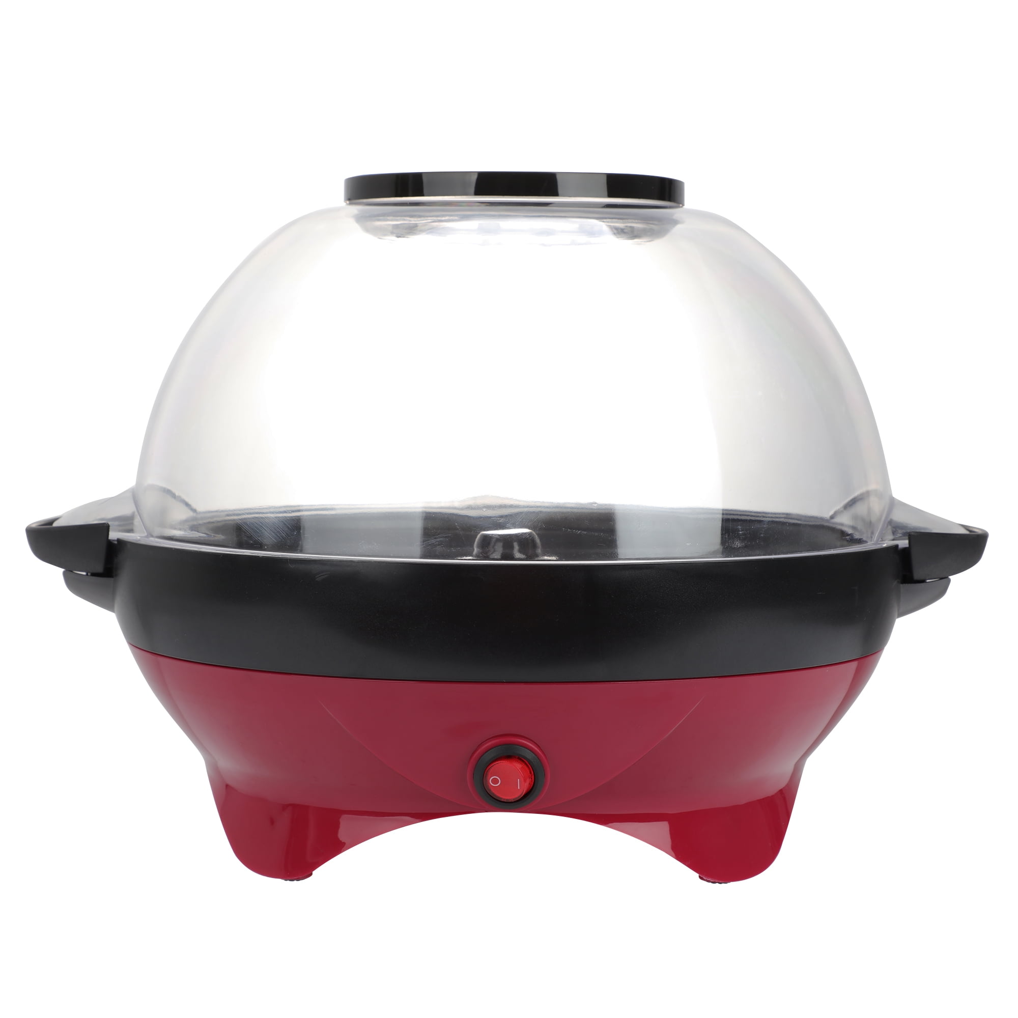 Popcorn Machine, 6-Quart Popcorn Popper Maker, Nonstick Plate, Electric ...