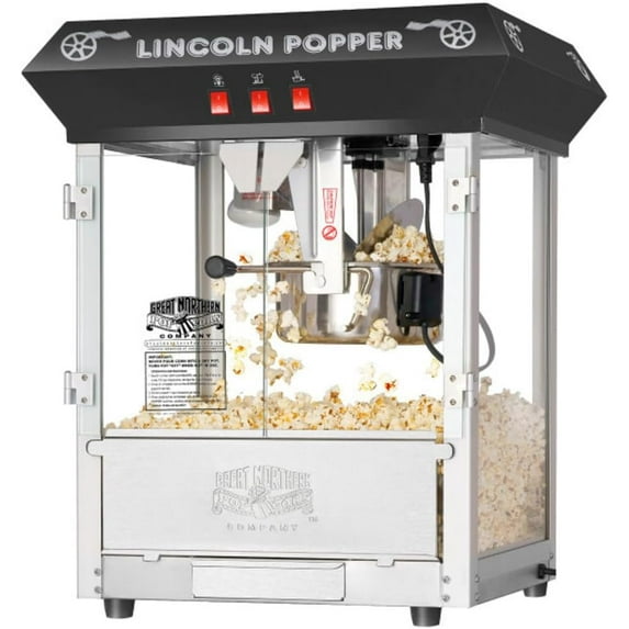 Popcorn Machine - 8oz Popper with Stainless-Steel Kettle, Reject Kernel ...