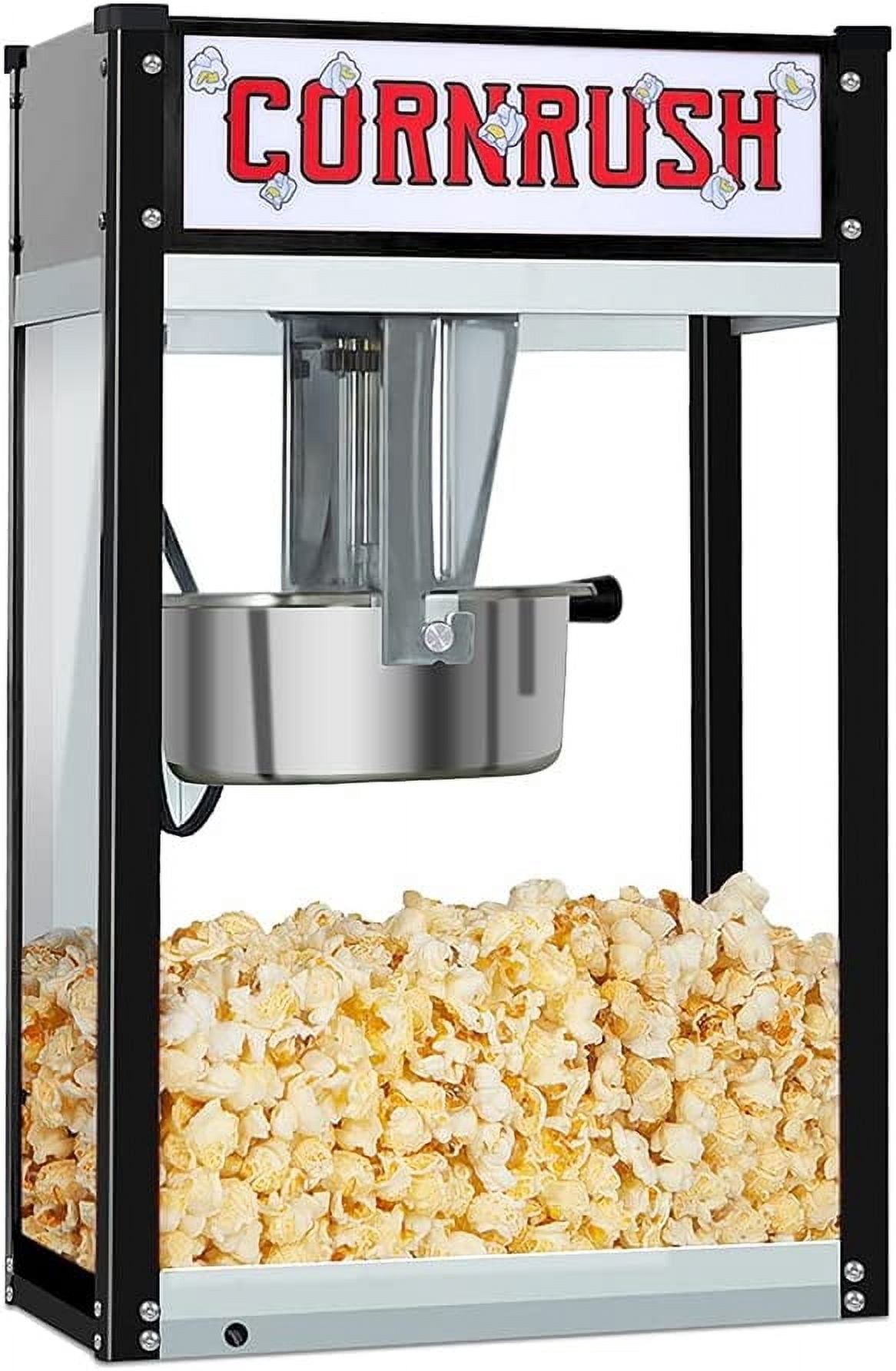 Popcorn Machine Movie Theater Style Tabletop Popcorn Popper Machine 8 ...