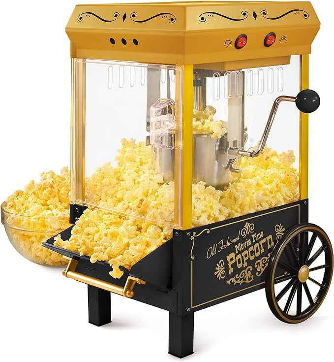 Popcorn Maker Machine - Professional Tabletop With 2.5 Oz Kettle Makes ...