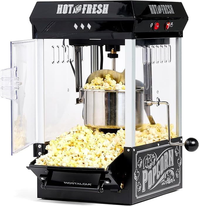 Popcorn Maker Machine - Professional Tabletop With 2.5 Oz Kettle Makes ...