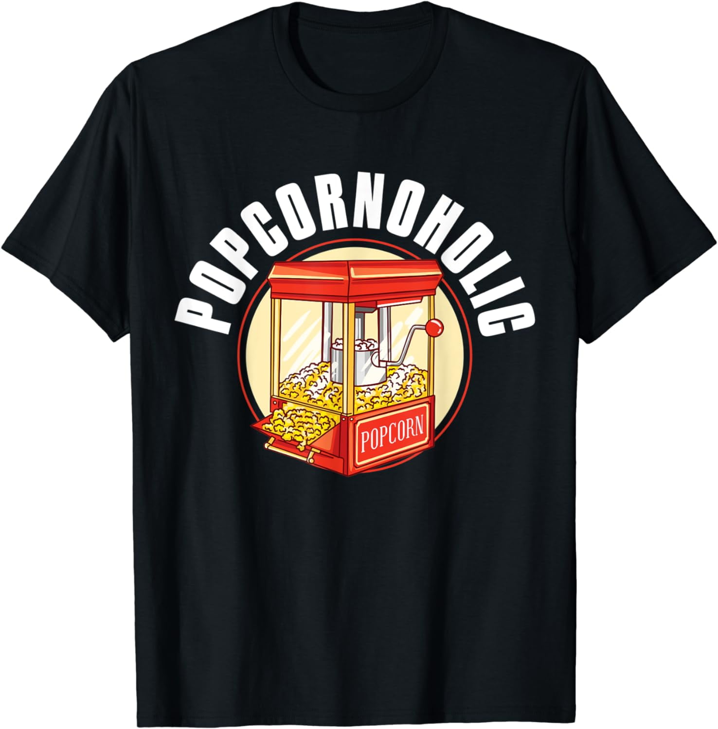 Popcorn Movies Movie Series Television Machine T-Shirt - Walmart.com