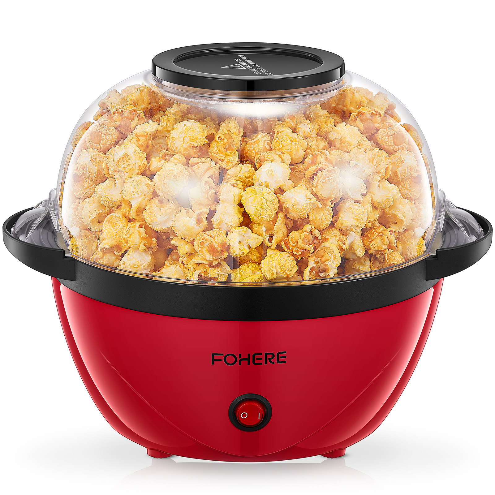 Pompotops Hot Air Popcorn Popper Electric Popcorn Maker Machine with Measuring Cup, No oil ...