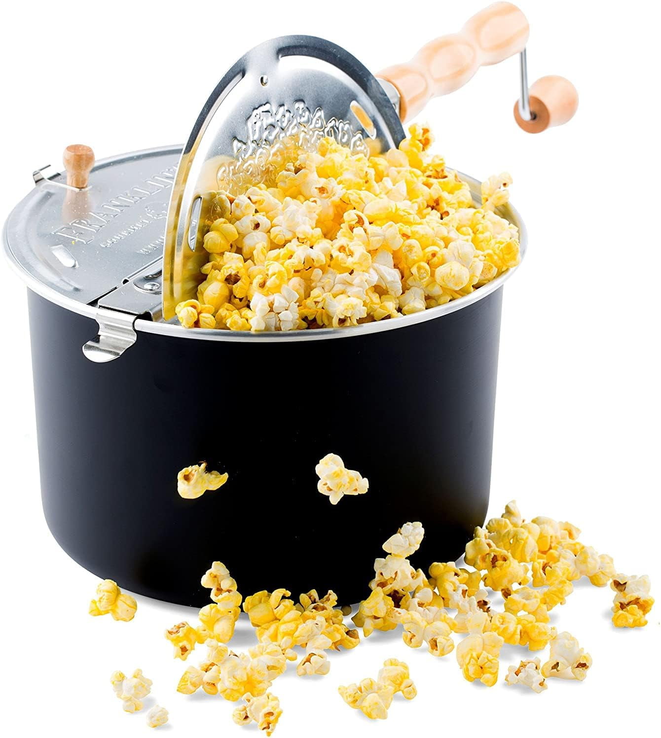 Popcorn Popper - 6 Quarts Original Stovepop Popcorn Maker with FREE ...