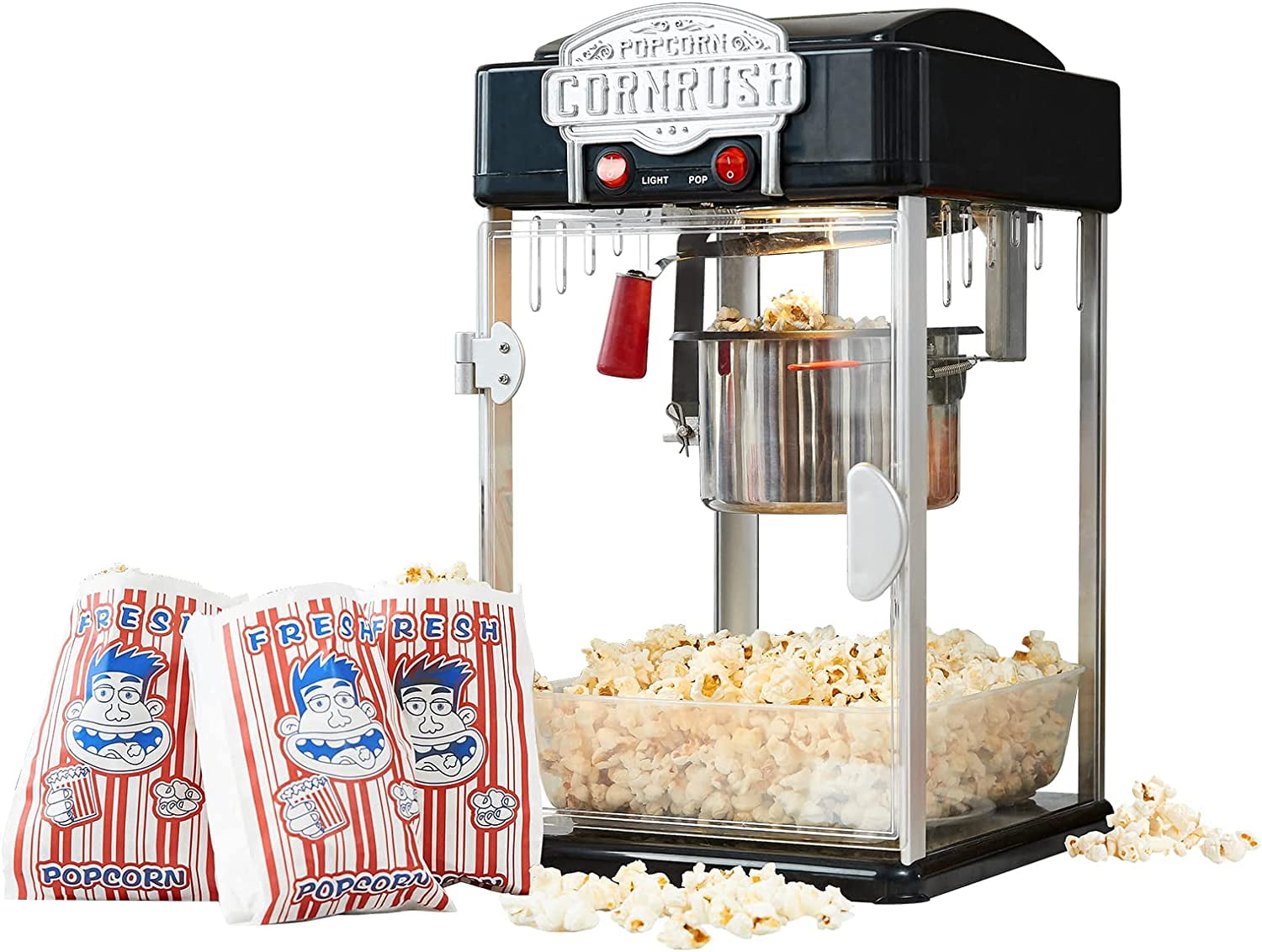 Popcorn Popper Machine-4 OZ Vintage Professional Popcorn Maker Theater ...