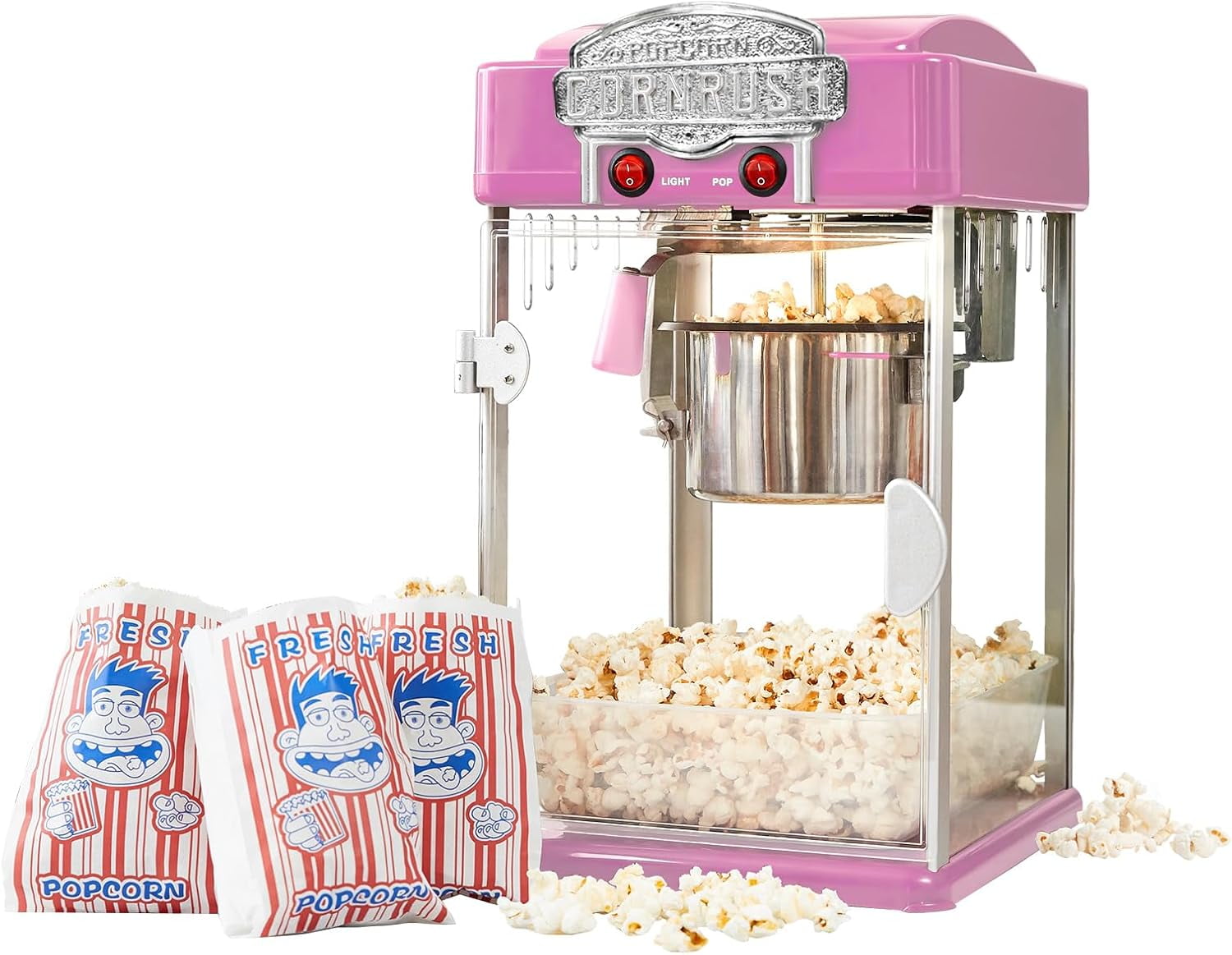 Popcorn Popper Machine-4 OZ Vintage Professional Popcorn Maker Theater ...