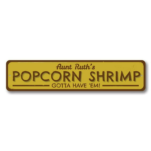 Popcorn Shrimp Sign, Gotta Have 'Em Seafood Restaurant Sign, Custom ...