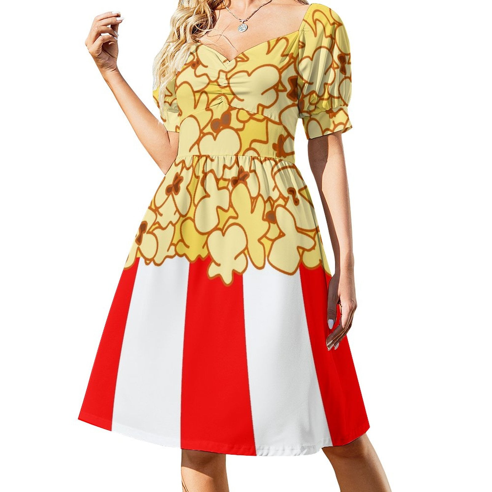 Popcorn Sleeveless Dress women clothing 2024 new arrivals Woman's ...