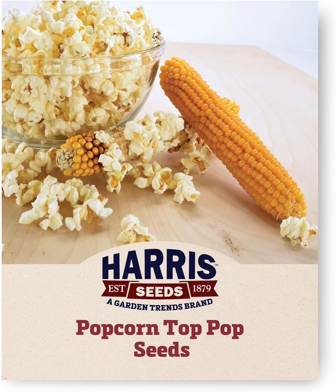 Harris Seeds Popcorn Top Pop Treated Non-GMO - 100 Seeds - Walmart ...
