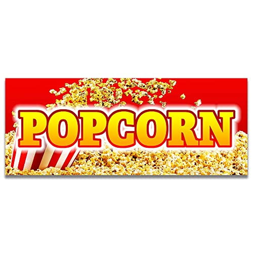 Popcorn Vinyl 5 Feet Wide by 2 Feet Tall' - Walmart.com