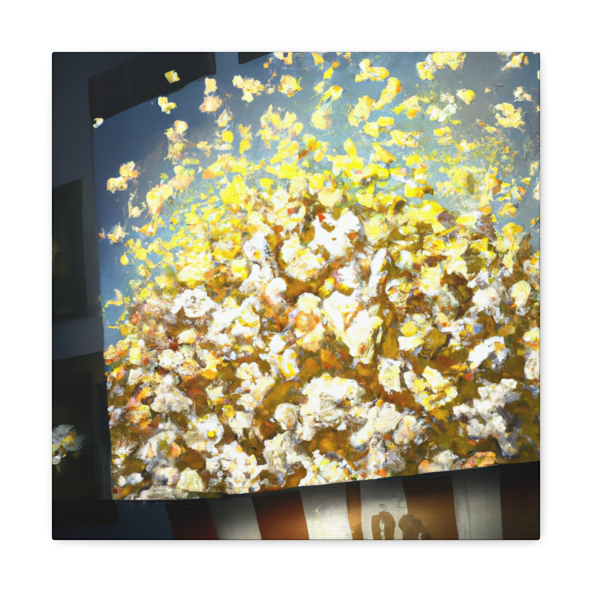 Popcorn Visions Realized - Canvas - Walmart.com