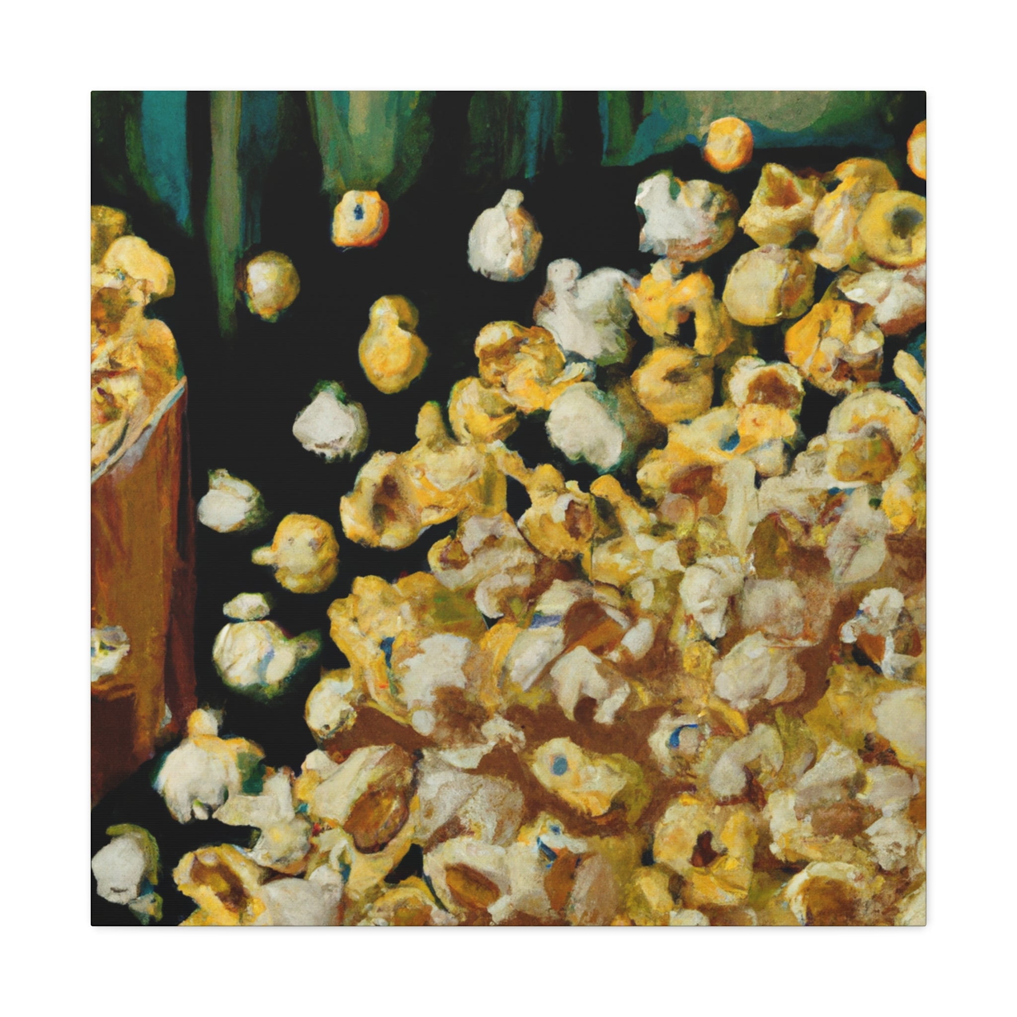 "Popcorn in Pop Art" - Canvas - Walmart.com
