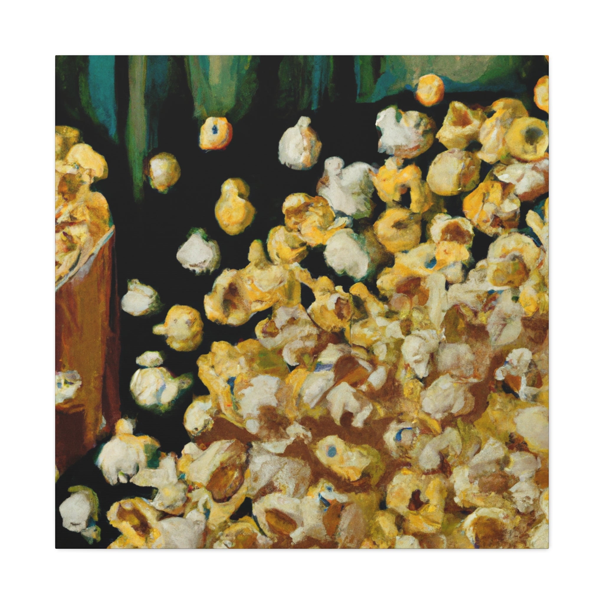 "Popcorn in Pop Art" - Canvas - Walmart.com