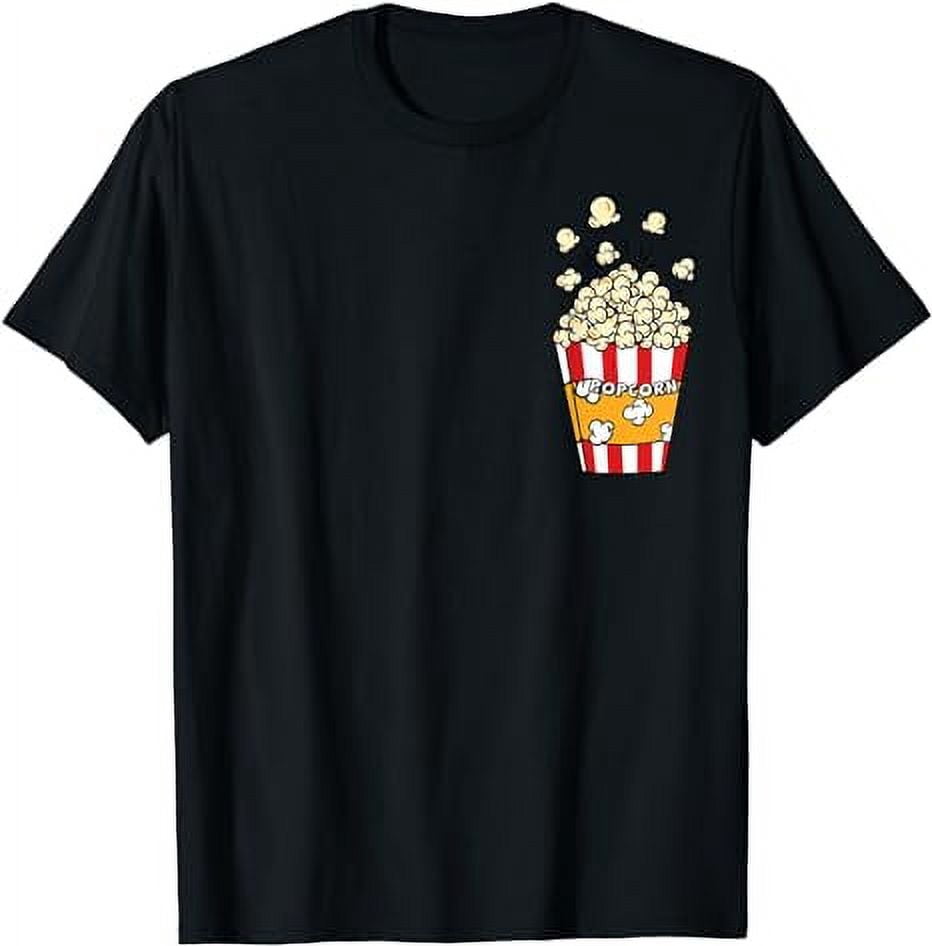 Popcorn in your Pocket T Shirt Funny I Love Popcorn Shirt T-Shirt ...