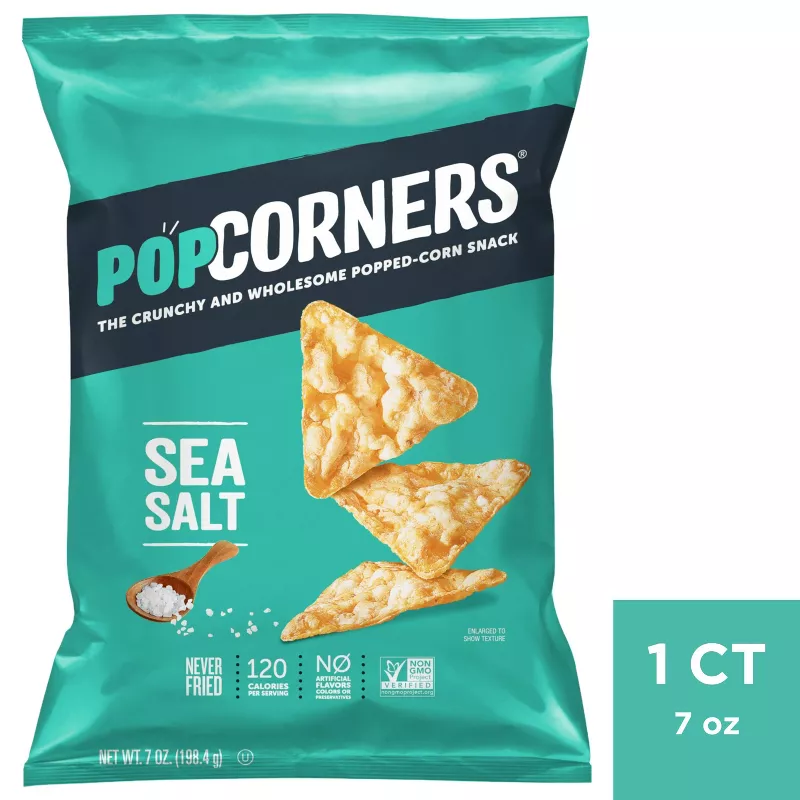 Popcorners Sea Salt Sharing Size 7oz (Pack of 6) - Walmart.com