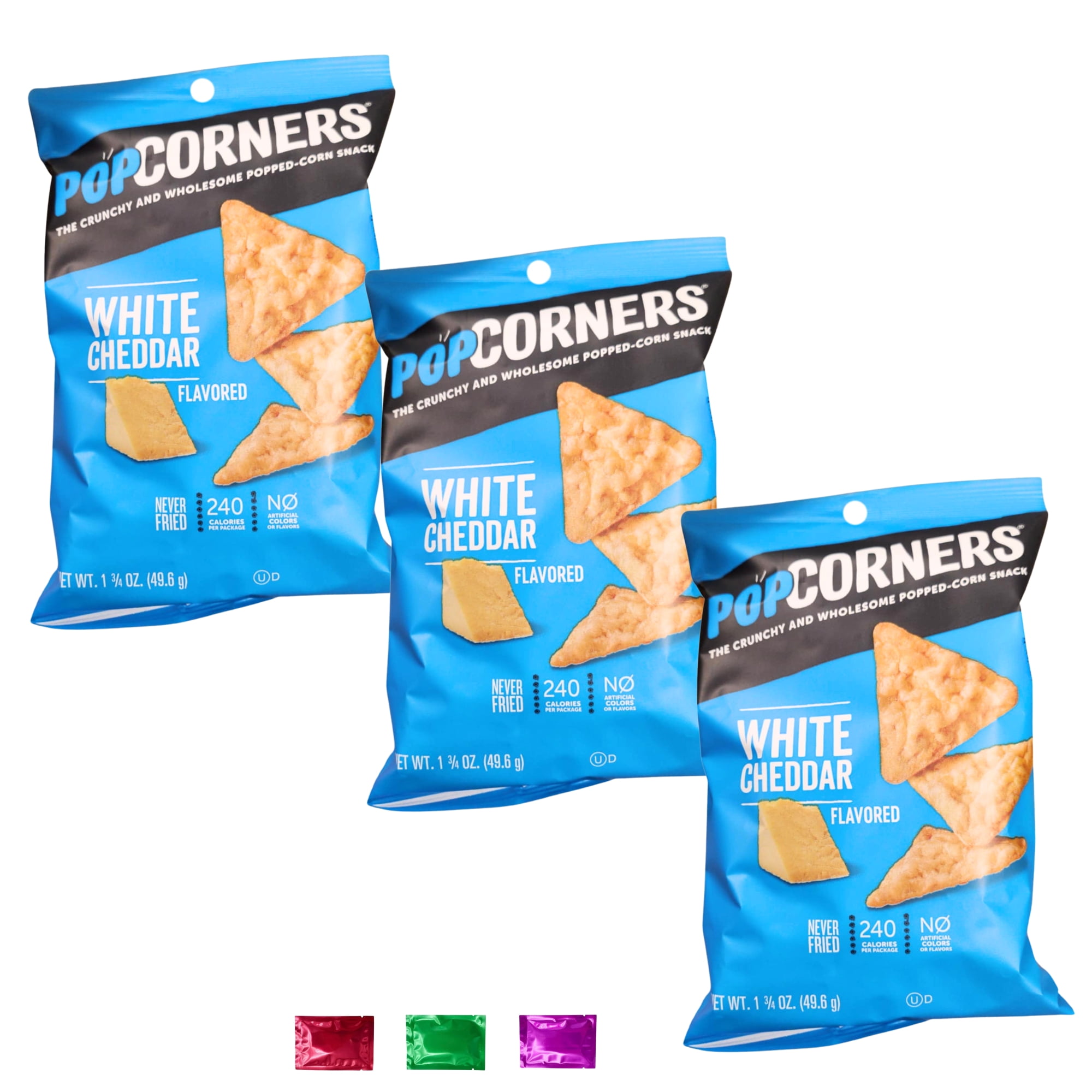 Popcorners White Cheddar Chips Snacks, Never Fried Light & Crunchy ...