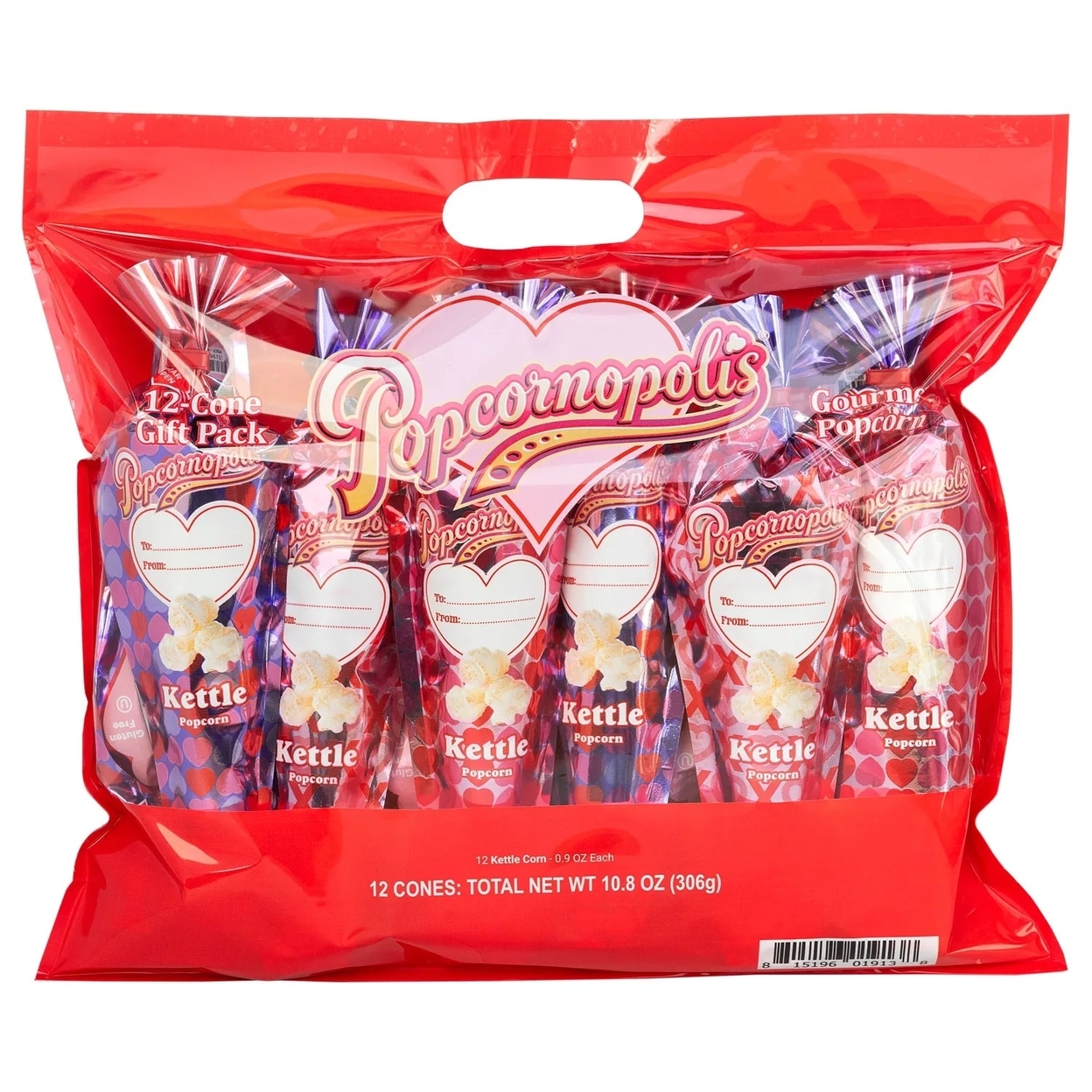 Just Poppin Crazy Caramel Gourmet Popcorn, 8.5 Oz. - Walmart.com